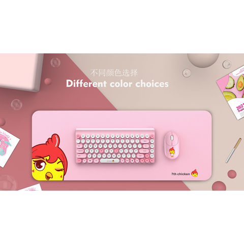 China Mini Cute Office USB Wireless Keyboard Mouse and Pad Customizable ...
