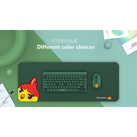 China Mini Cute Office USB Wireless Keyboard Mouse and Pad Customizable ...
