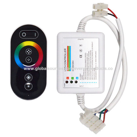 China Touch Screen RGB LED Controller,Input: DC12-24V, Output Current ...