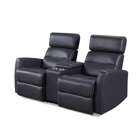 China Luxury real leather manual adjust headrest living room family ...
