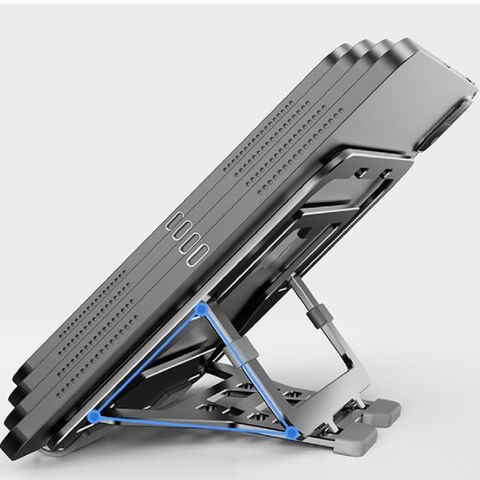 China Laptop computer table stand Portable Metal Desktop Foldable Desk ...