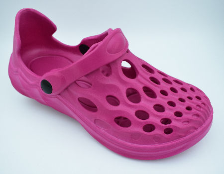 China Women croc eva clogs, unisex holes breathable anti slip injection ...