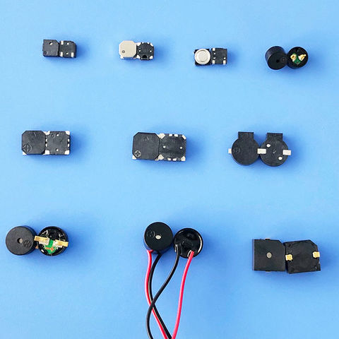 China 17*7mm AC Black Sound Electromagnetic Passive Magnetic 12V Piezo ...
