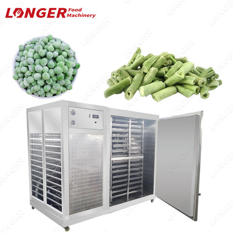 China Frozen Green Peas Processing Plant IQF Tunnesl Freezer Green Peas ...