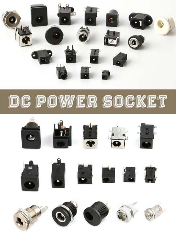 China DC power socket 0.5A 30V for usb board dc connector DC-022 3 pin ...