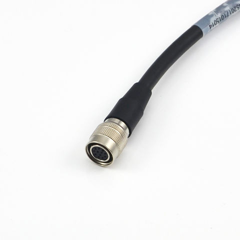 China Flexible Analog video cable 12pin Female plug HR10A-10P-12S on ...