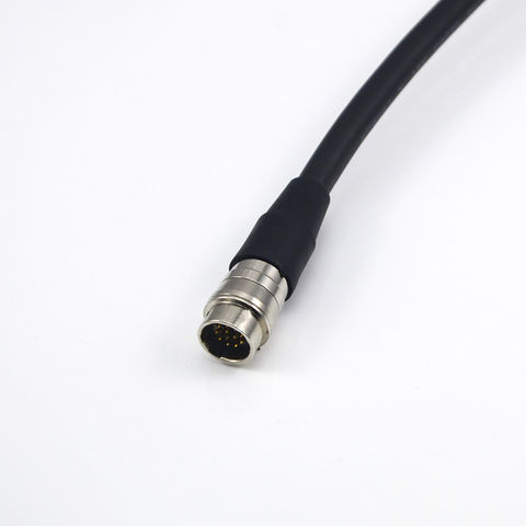 China Flexible Analog video cable 12pin Female plug HR10A-10P-12S on ...