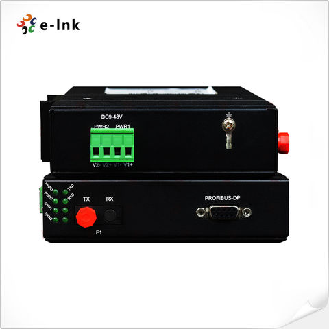 China 1 port DIN-Rail Profibus DP Fiber Optic Converters on Global ...