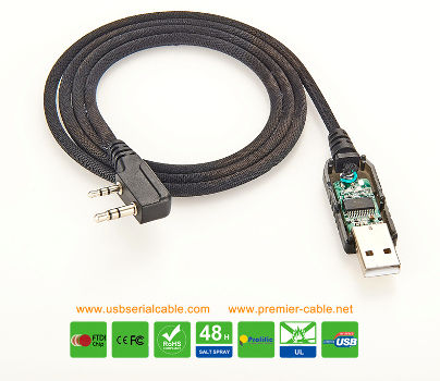China Kenwood Radio Two Way to USB FTDI Walkie Talkie Cable on Global ...