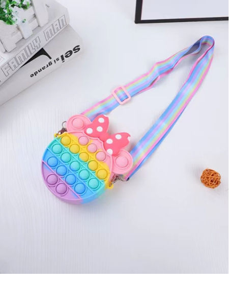 China Fidget Bags Toys Cat Animals Shaped Samll Size Silicone Push Pop ...