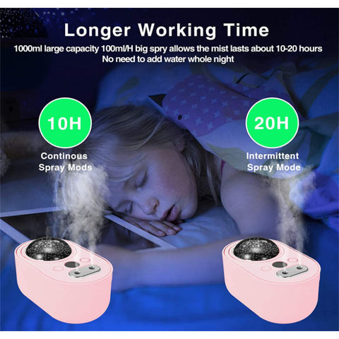 China Cool Mist Humidifier With Star Night Light Projector for Kids ...