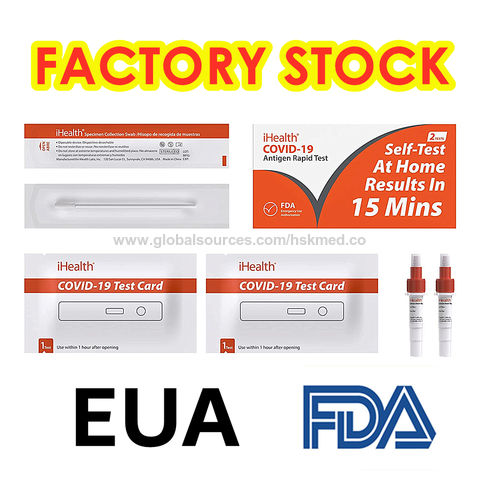 China IHealth® STOCK Doctor Hospital Antigen Rapid Test Self Test Home ...