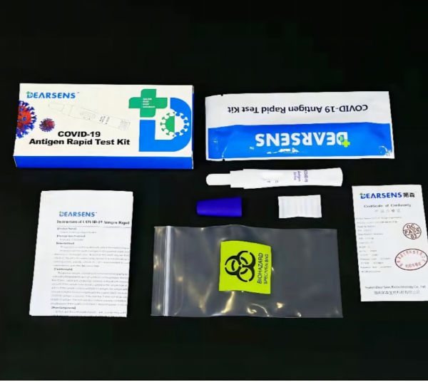 China Stock Aikang Rapid Test Kit Self Test EUA COV-ID-19 Nasal Swab ...