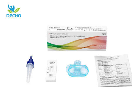 Stock Aikang Rapid Test Kit Self Test EUA COV-ID-19 Nasal Swab Rapid ...