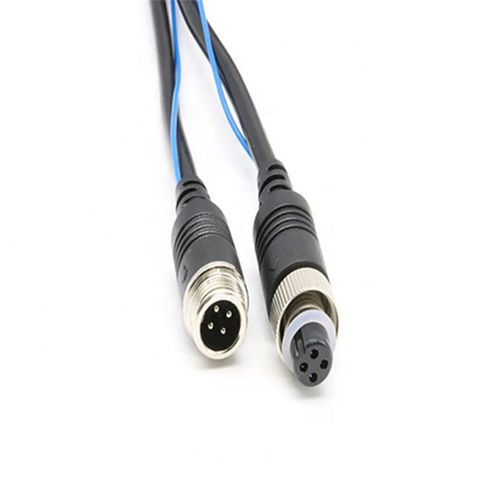 China Waterproof car rear view camera monitor video extension mdvr m12 ...