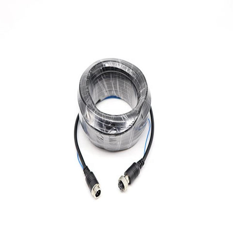 China Waterproof car rear view camera monitor video extension mdvr m12 ...