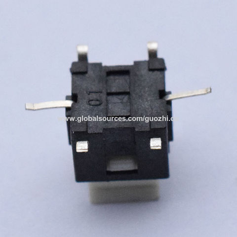 China 6*6 SMT LED Tact Switch 6 Pin With White Light SMD illuminated ...