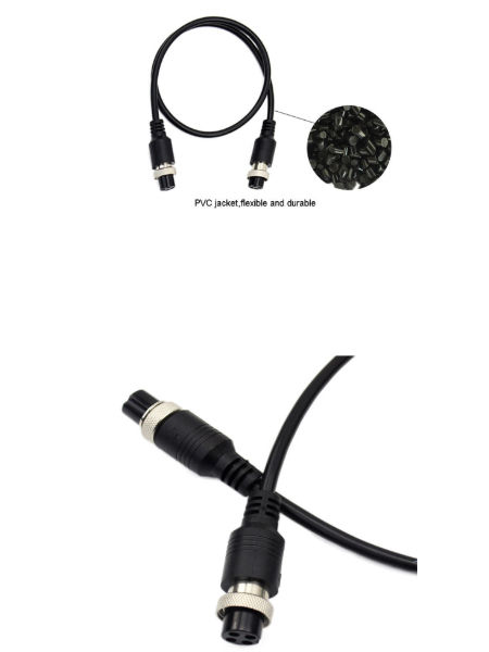 China Waterproof rear view camera monitor ahd 4 pin female connector ...