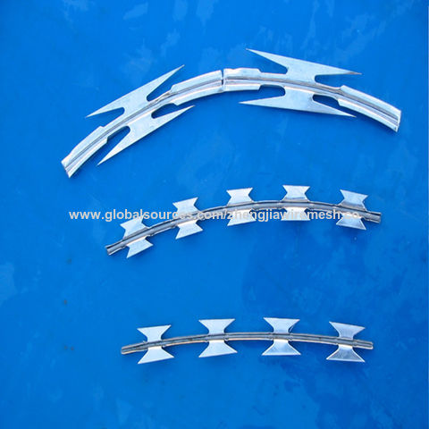 China BTO22 CBT65 Razor barbed wire on Global Sources,Military razor ...