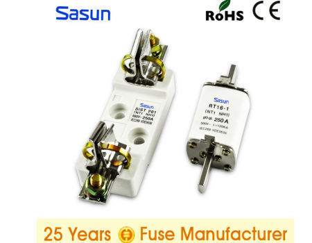 China NT series Fuse Link Low-Voltage Fusible links H.R.C. cartridge ...