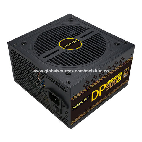 China High quality gaming computer pc power supply 500W 80plus Bronze ...