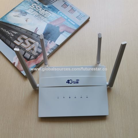 China 4G LTE CPE router CAT 6 dual wifi 2.4G 5.8G Qualcomm chipset FDD ...