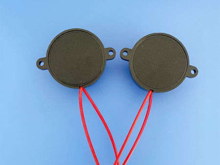 China 40*23mm DC 12V Active Min 95dB Loud Sound Piezo Buzzer With Wire ...