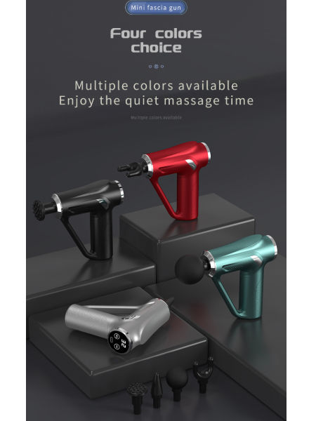China Newest Mini Vibration Triangle Massage Gun Electric USB Portable ...