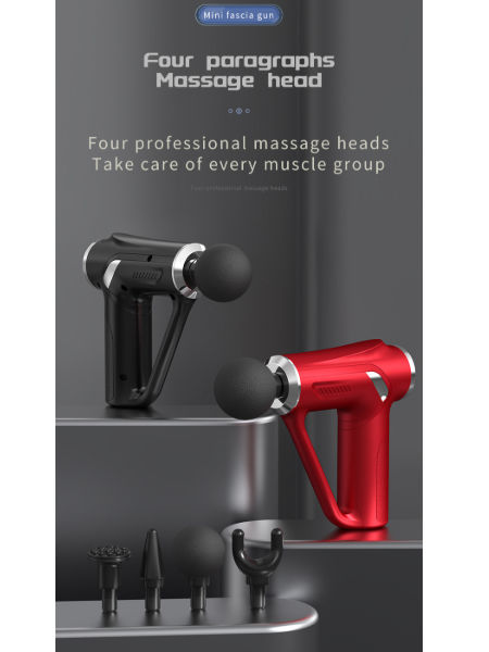 China Newest Mini Vibration Triangle Massage Gun Electric USB Portable ...