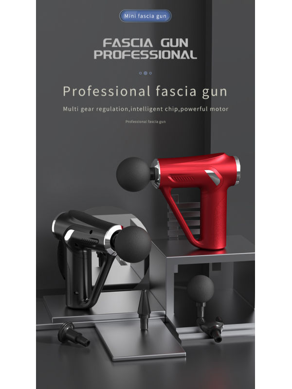 China Newest Mini Vibration Triangle Massage Gun Electric USB Portable ...