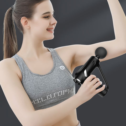 China Newest Mini Vibration Triangle Massage Gun Electric USB Portable ...