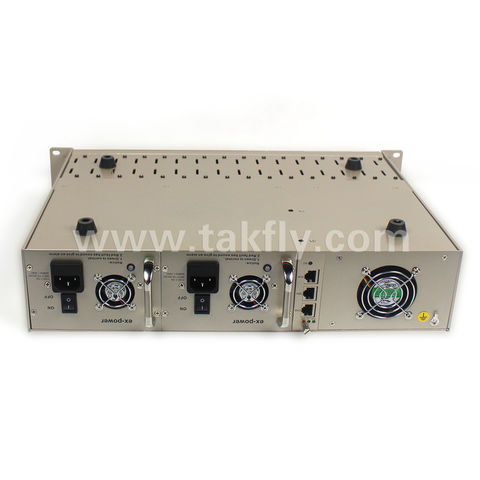 China 2U 14 Solt Rack Mount media converter Chassis on Global Sources ...