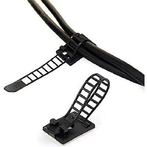China Adjustable Self-Adhesive Nylon Cable Tie mounts Cable Straps Cord ...