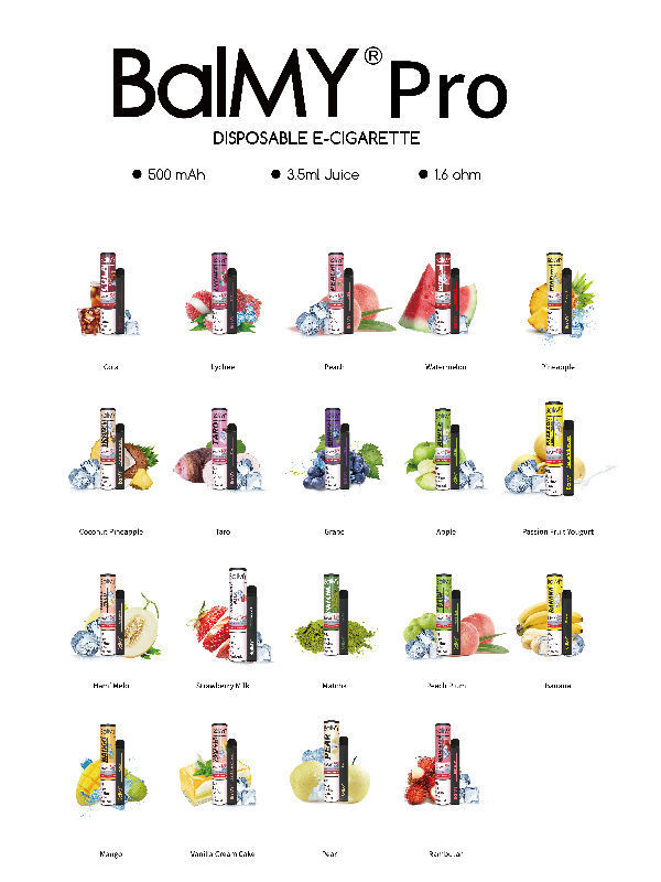 China Balmy Pro Disposable Pod System Vape Kit on Global Sources,Balmy ...