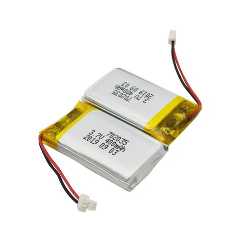 China Small lithium polymer battery 3.7v 400mah 702035 rechargeable ...