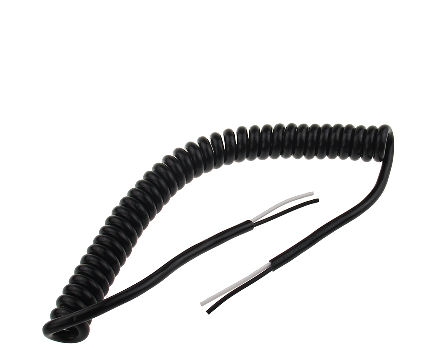 High quality with cheap price PU retractable spiral coiled ethernet ...