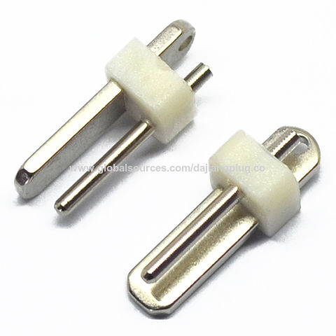 China Dajiang 2 poles male power plug, square DC power plug white color ...