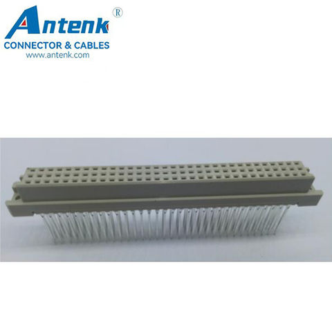 China 96 Pin Female DIN Connector 3 Row Straight Type on Global Sources ...