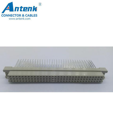China 96 Pin Female DIN Connector 3 Row Straight Type on Global Sources ...