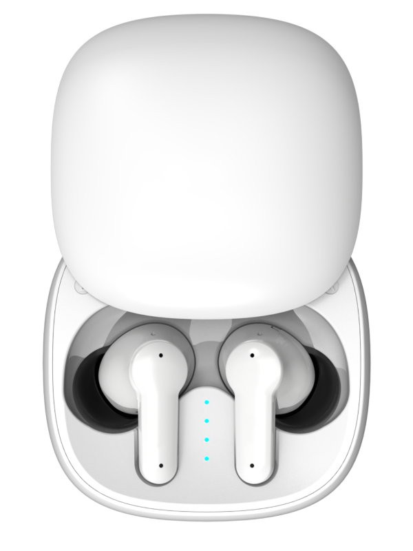 China ANC TWS earbuds with Sliding case True Wireless headphone ENC APP ...