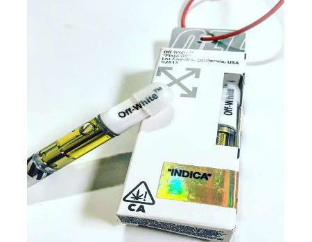 China Wholesale empty 0.8ml CBD/THC disposable Off White Cart with ...