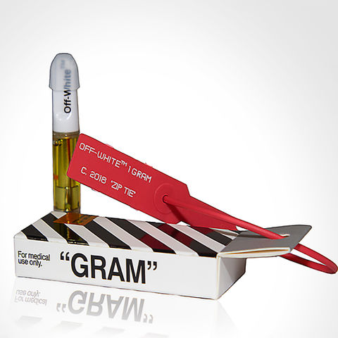 China Wholesale empty 0.8ml CBD/THC disposable Off White Cart with ...