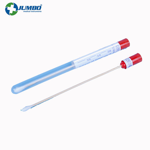 China High Value Low Price Medical Disposable dna testing medium swab ...
