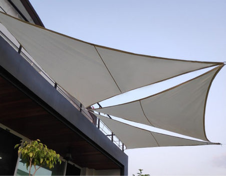 China Sunscreen Waterproof Anti-UV Right Triangle Sunshade Awning ...