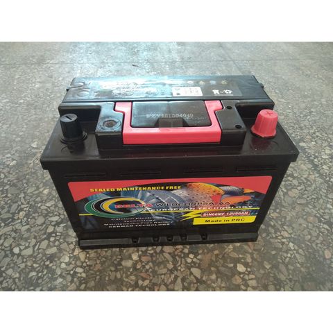 China DIN66MF 12V/66Ah Maintenance-free Lead-acid Storage Battery Auto ...