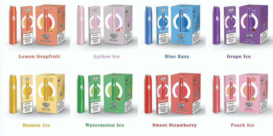 China Raspberry Mint Prefilled Nicsalt 800puff Disposable Pod with ...