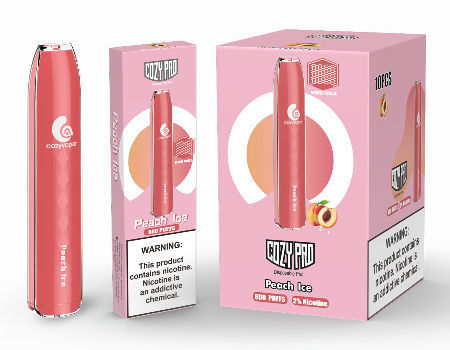 China Raspberry Mint Prefilled Nicsalt 800puff Disposable Pod with ...