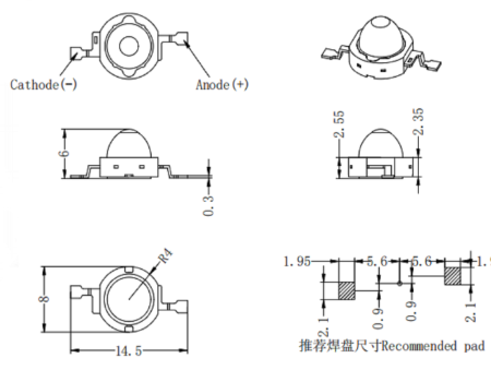 China IR Sensor,Infrared LED IR SMD LED, 3W High Power LED, Infraed LED ...