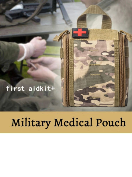 1000D Nylon Tactical Molle Military Medical First Aid Pouch for ...