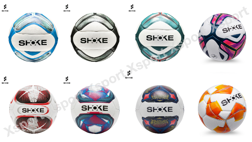 Football, SHOKE/customised logo, machine sewing/stickiness, PU ...